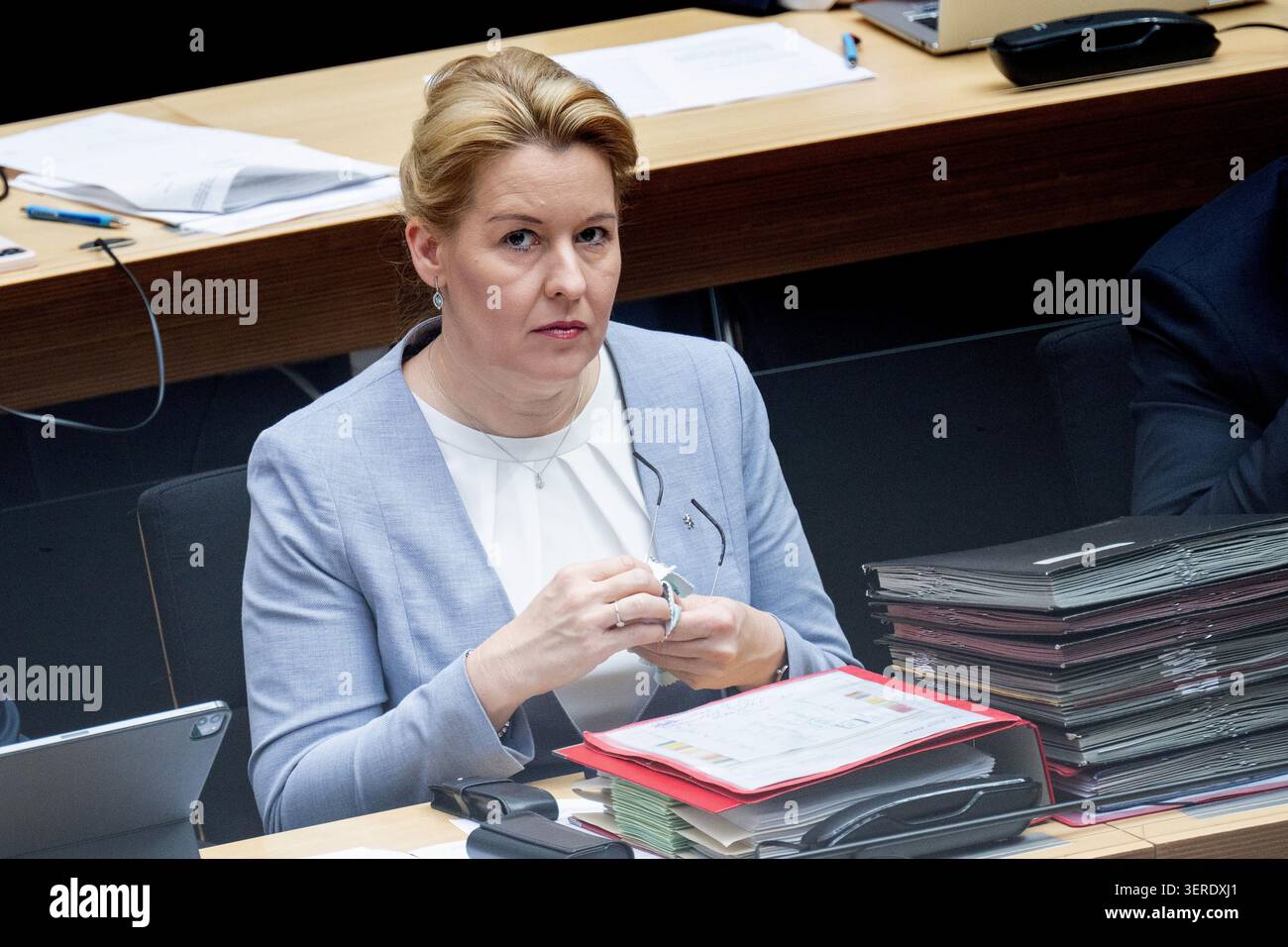 18 June 2026, Berlin: Franziska Giffey (SPD), Berlin·s Senator for ...