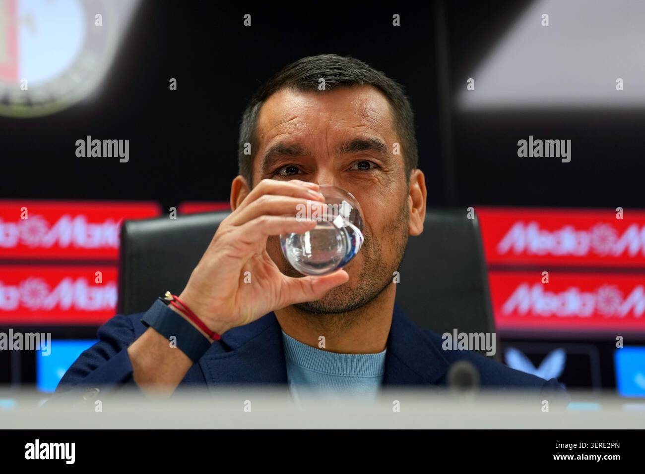 Rotterdam - Giovanni van Bronkhorst Coach of Feyenoord Rotterdam during ...