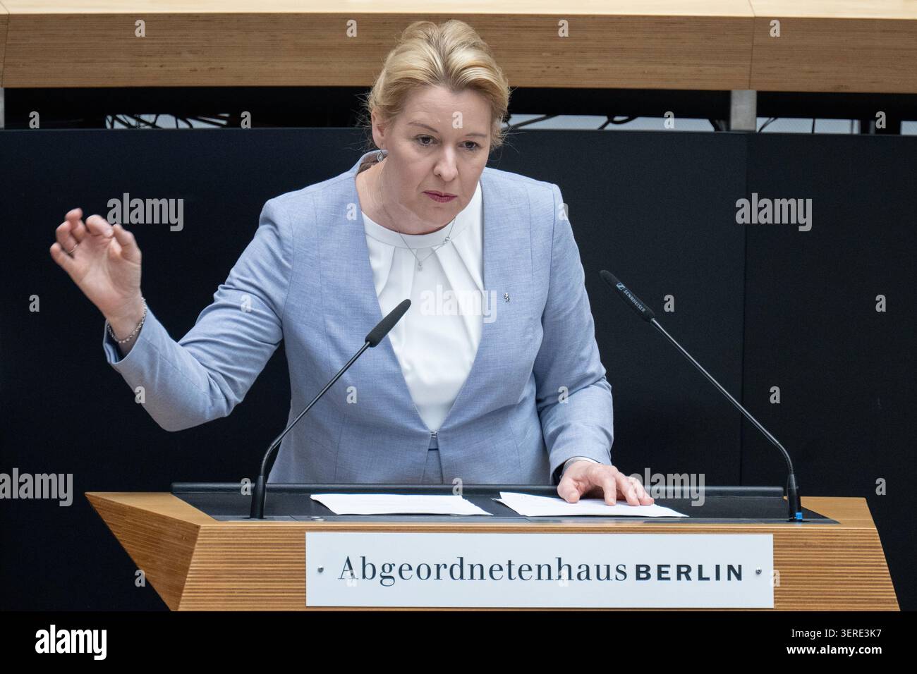 18 June 2026, Berlin: Franziska Giffey (SPD), Berlin·s Senator for ...