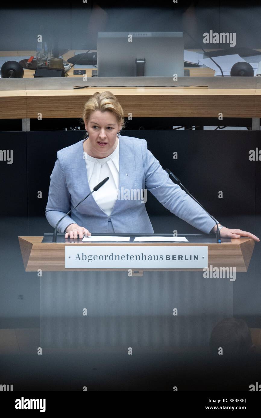 18 June 2026, Berlin: Franziska Giffey (SPD), Berlin·s Senator for ...