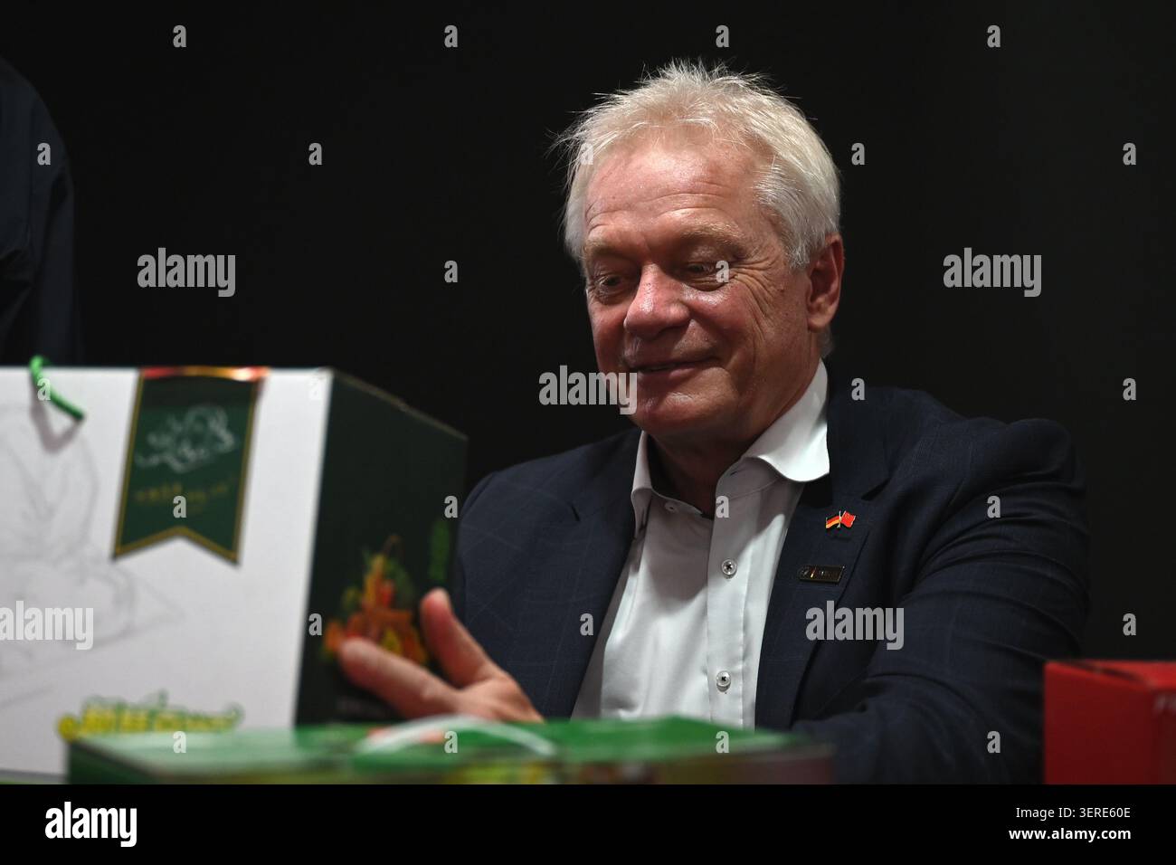 18 June 2026, China, Peking: Alois Rainer (CSU), Federal Minister of ...