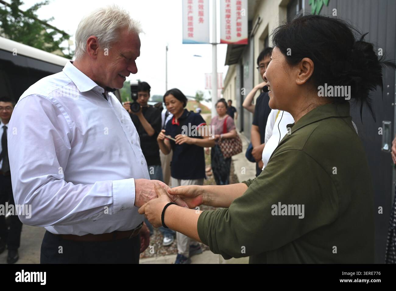 18 June 2026, China, Peking: Alois Rainer (CSU), Federal Minister of ...