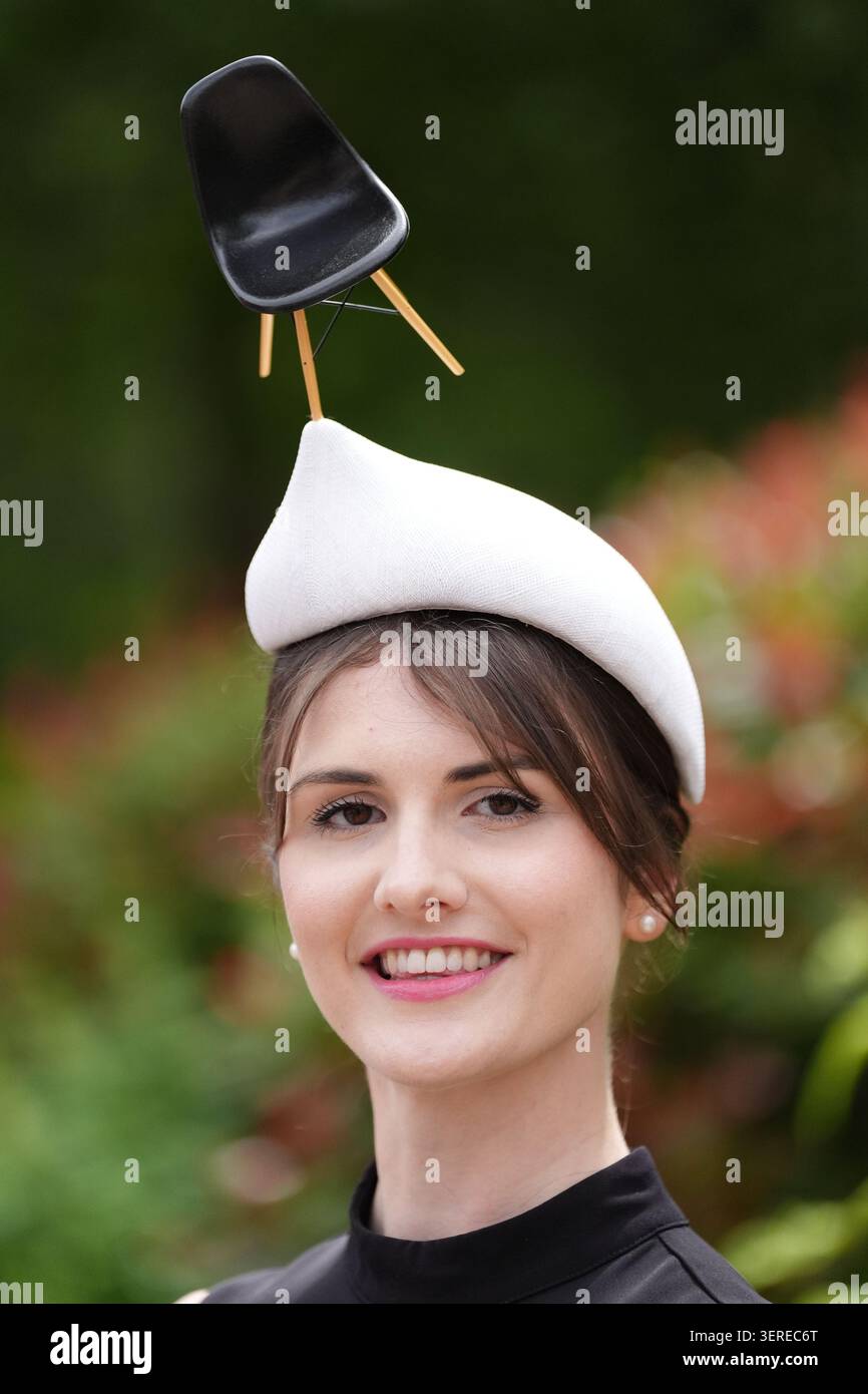 Laura Simpson on day three of Royal Ascot at Ascot Racecourse ...