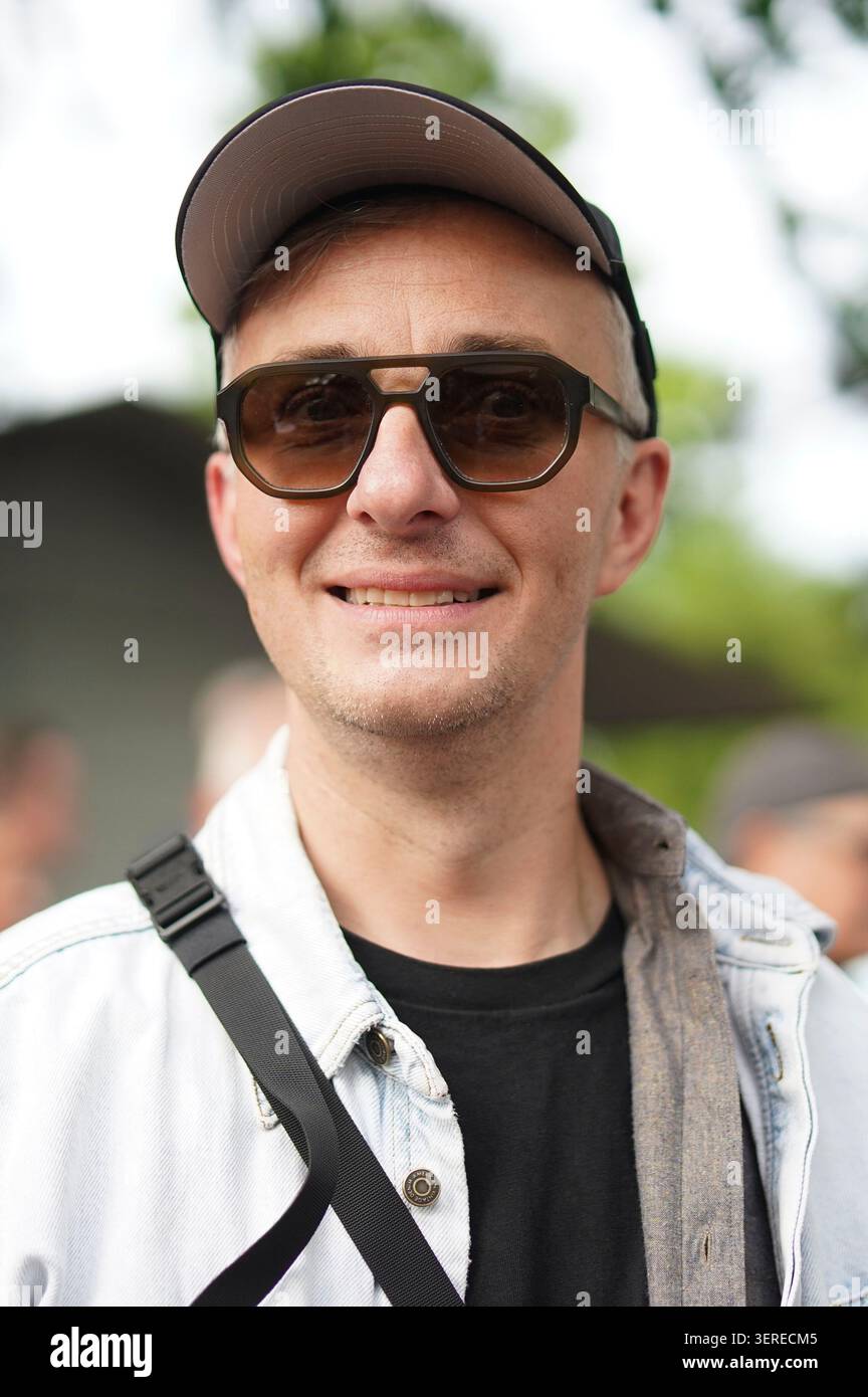 Jan B?hmermann at the summer festival celebrating the 35th anniversary ...