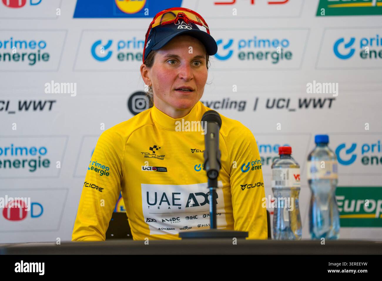 Locarno, Switzerland - JUNE 18: Elisa Longo Borghini of UAE Team ADQ in ...