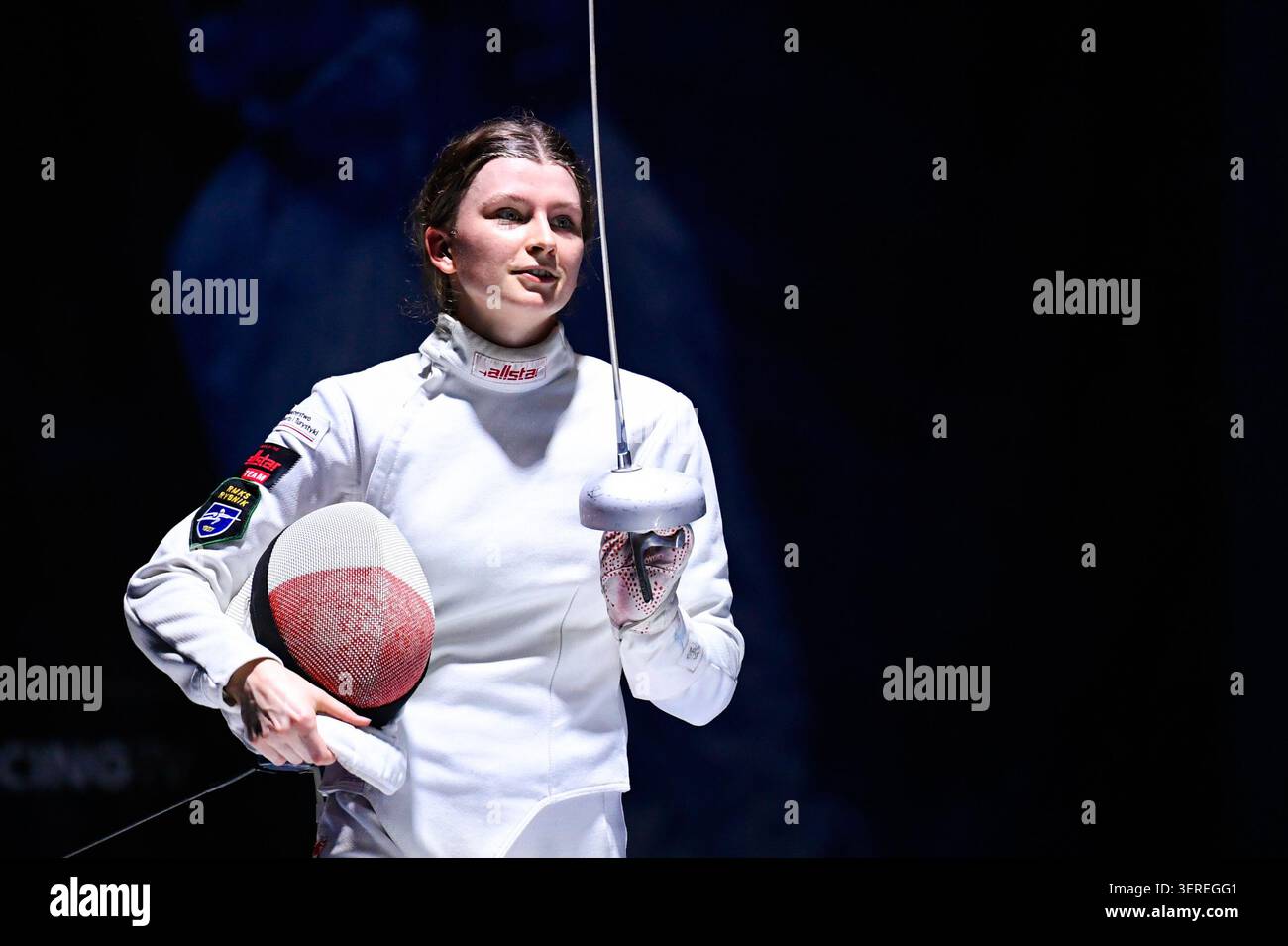 Alicja KLASIK of Poland during 2026 European Fencing Championships ...