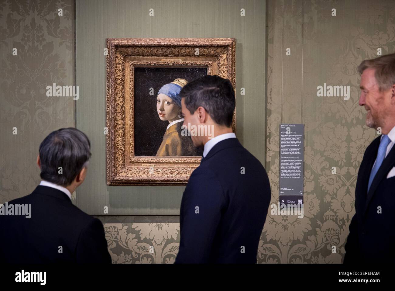 THE HAGUE - Japanese Emperor Naruhito, Prime Minister Rob Jetten, and ...