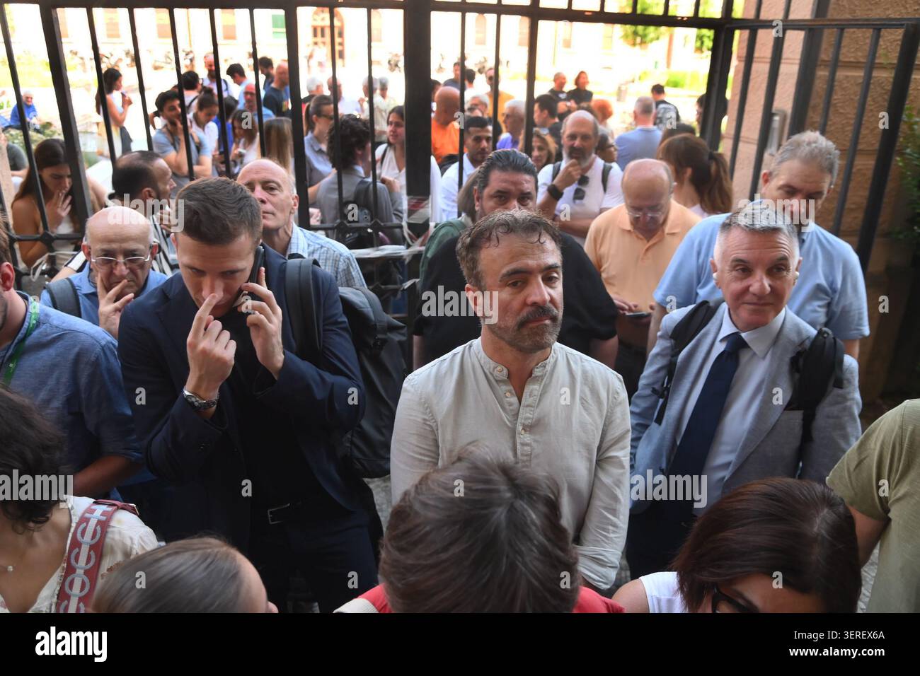 Milano, Italy. 18th June, 2026. Milan, June 18, 2026-Bunker Courtroom ...