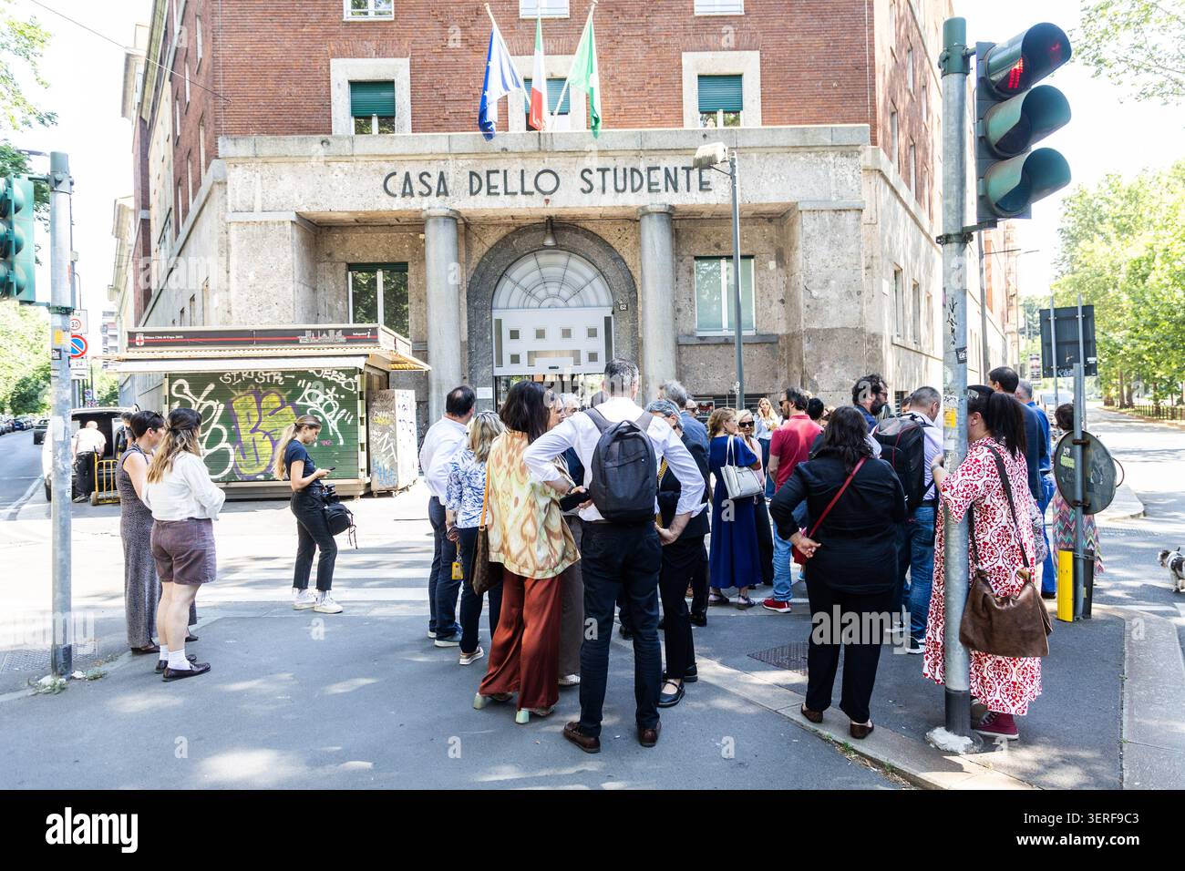 Milano, Italia. 18th June, 2026. Milan, Viale Romagna 62, Inauguration ...