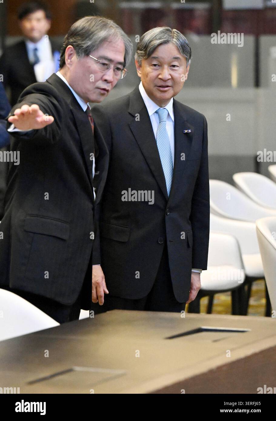 Japanese Emperor Naruhito visits Peace Palace in The Hague, Netherlands ...