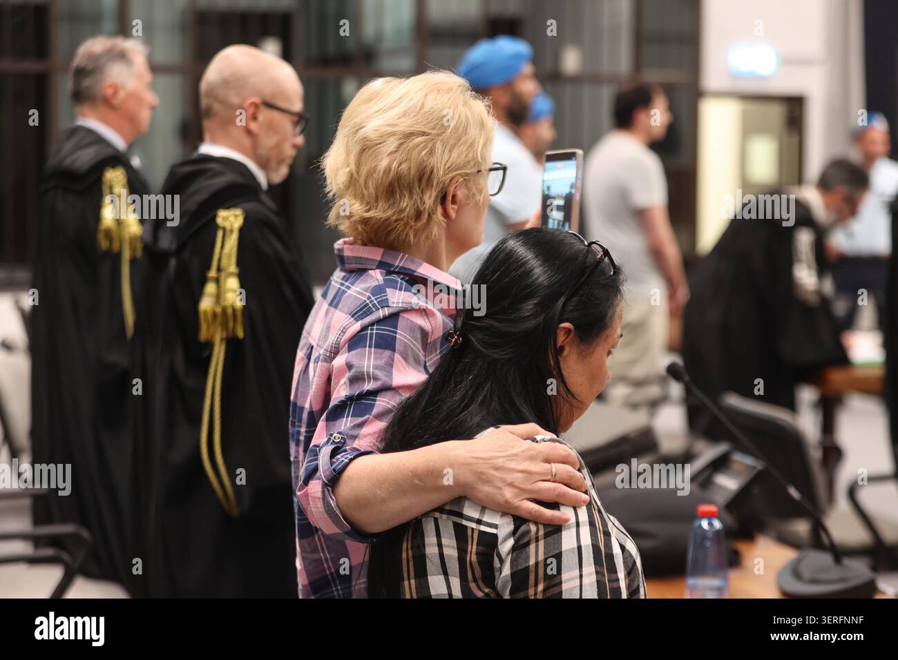 Firenze, Italia. 18th June, 2026. PRESSPHOTO Florence, Bunker Courtroom ...