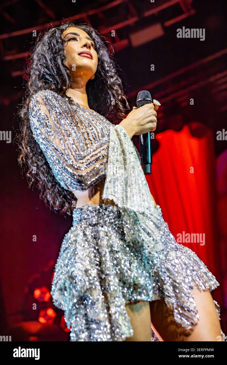 Milan Italy. 17 jun 2026. The American-born French-Haitian singer and ...