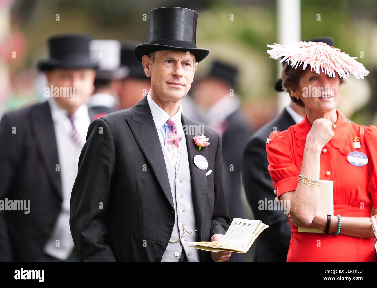 The Duke of Edinburgh with Lady Celina Carter on day three of Royal ...