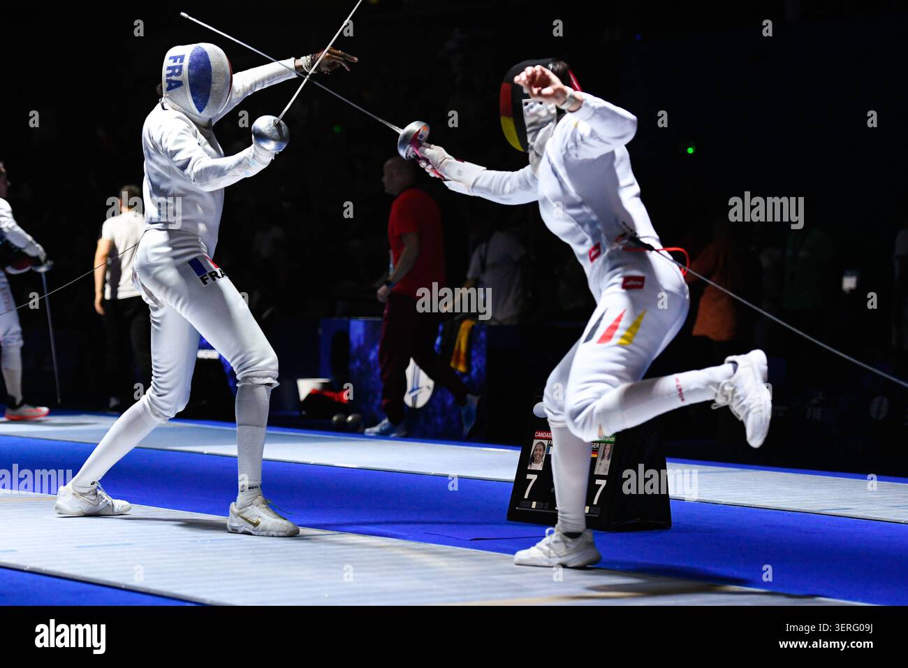 Marie-Florence CANDASSAMY of France against Gala HESS SANCHO of Germany ...