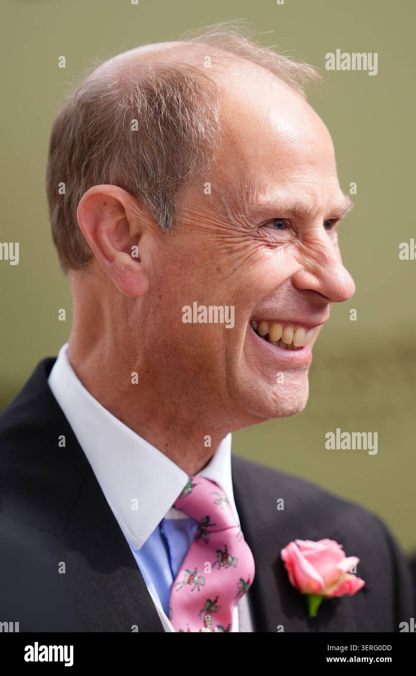 The Duke of Edinburgh on day three of Royal Ascot at Ascot Racecourse ...