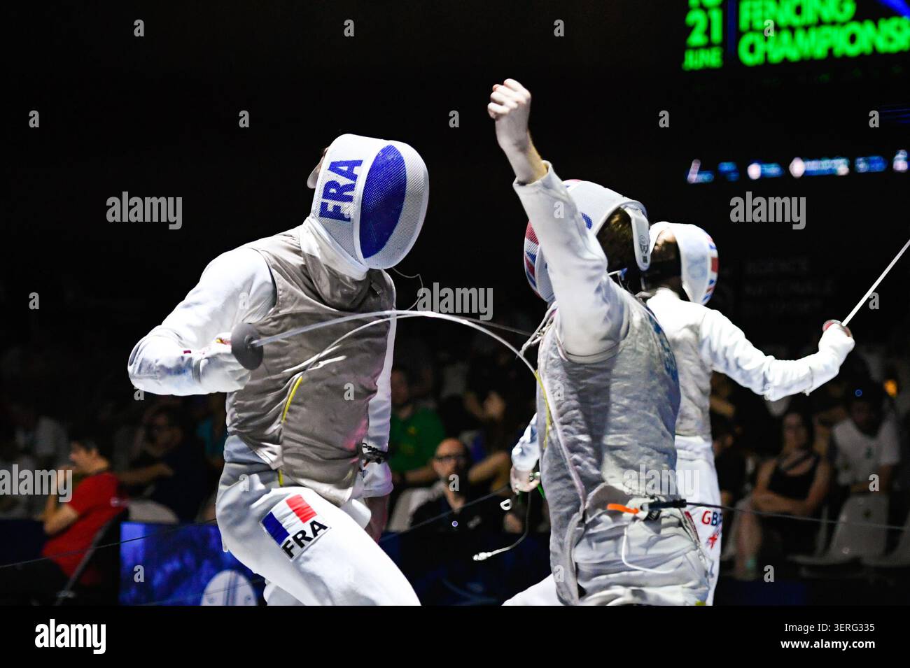 Rafael SAVIN of France against Harry BIRD of Great Britain during 2026 ...