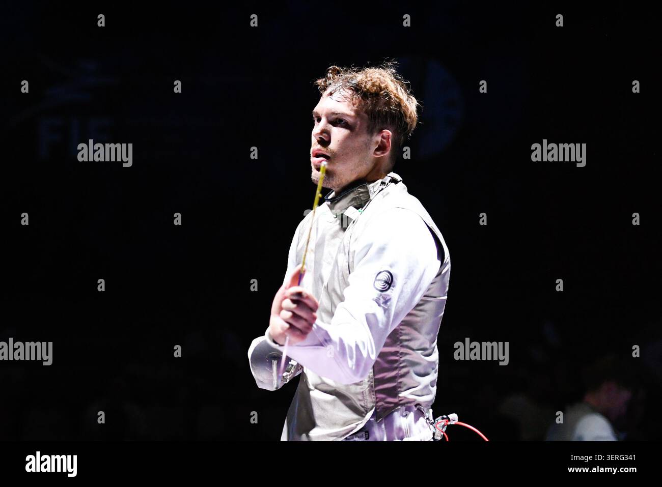 Rafael SAVIN of France during 2026 European Fencing Championships - Day ...