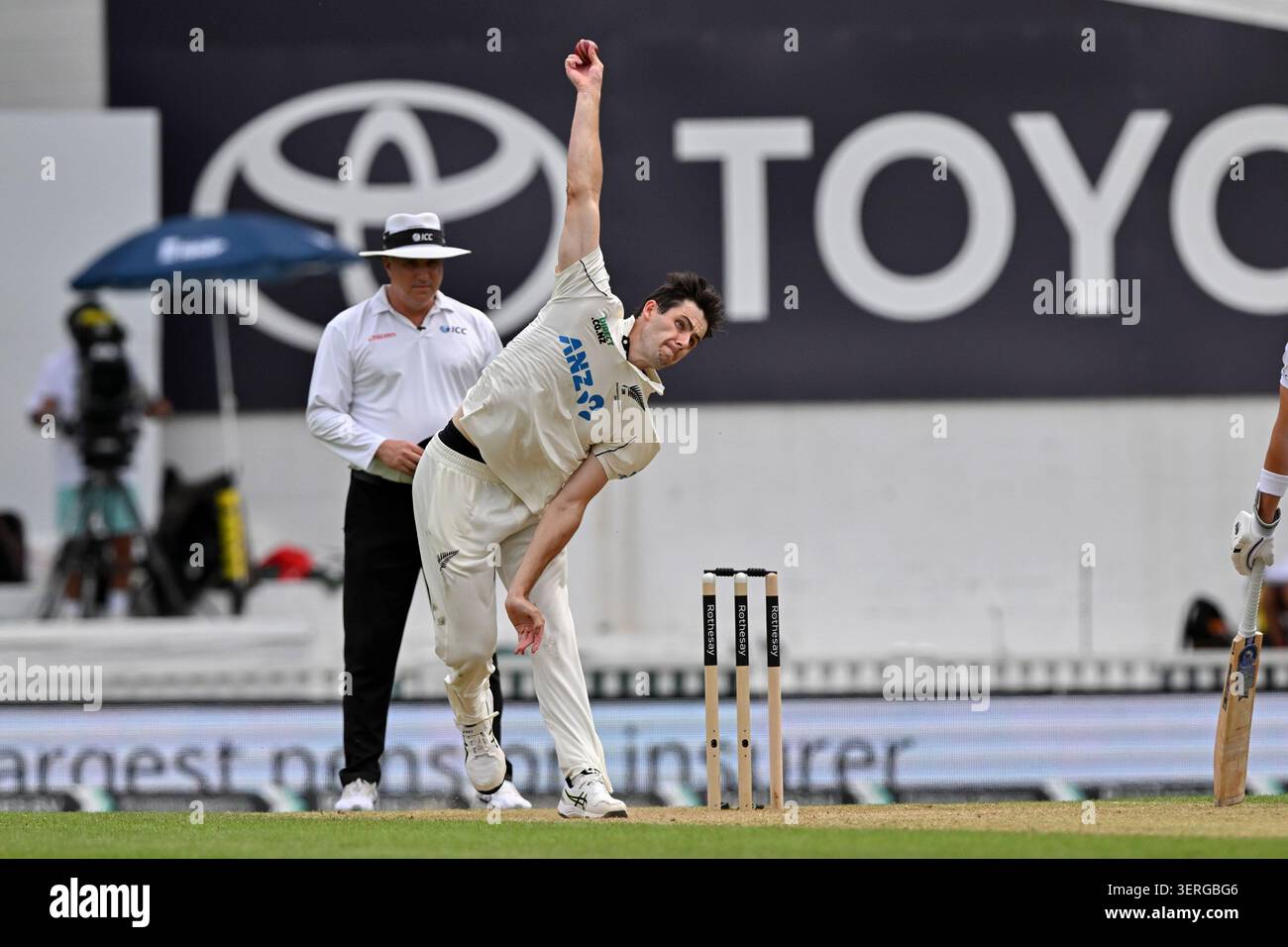 London, England, 18 June 2026 Will O'Rourke of New Zealand during the ...