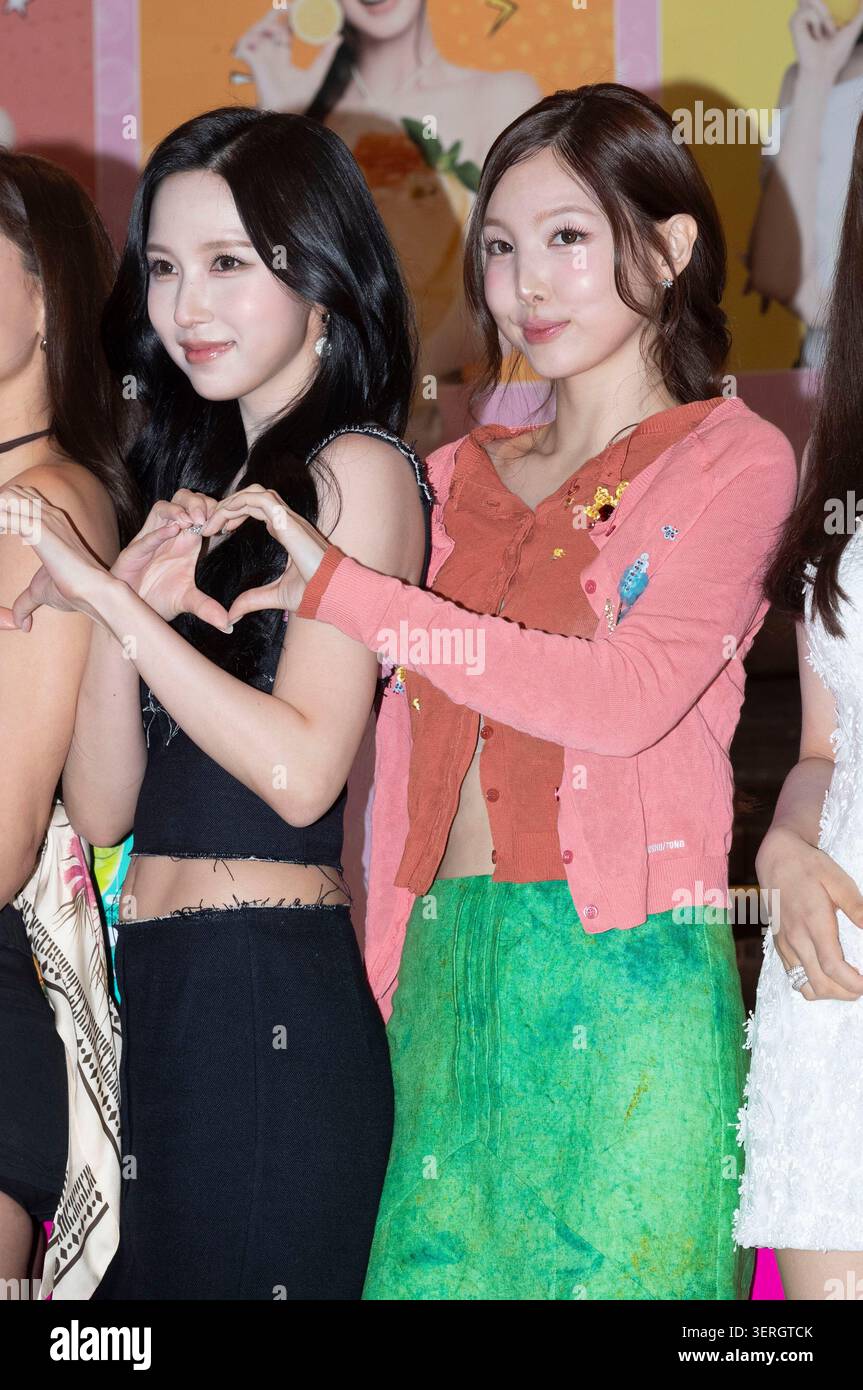 18 Jun 2026 – Seoul, South Korea: Japanese singer Mina and Nayeon ...