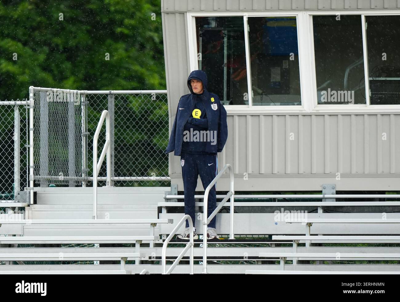 England manager Thomas Tuchel during a training session at Swope Soccer ...