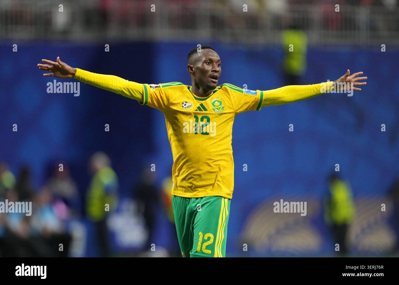 Thapelo Maseko (South Africa) gestures during Chezia and South Africa ...