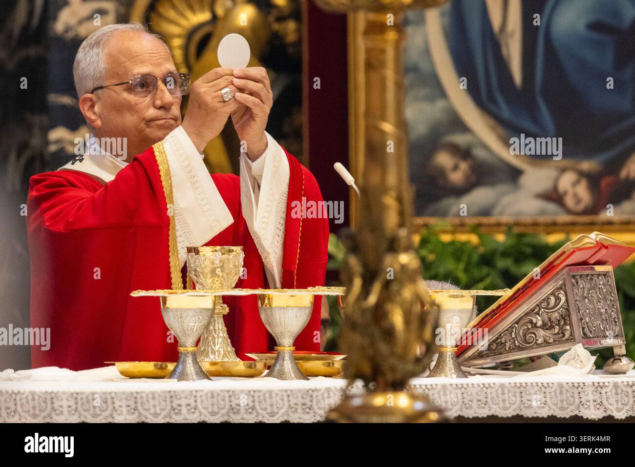 IPA85831959 - Italy, Rome, Vatican, June 18, 2026. Pope Leo XIV attends ...