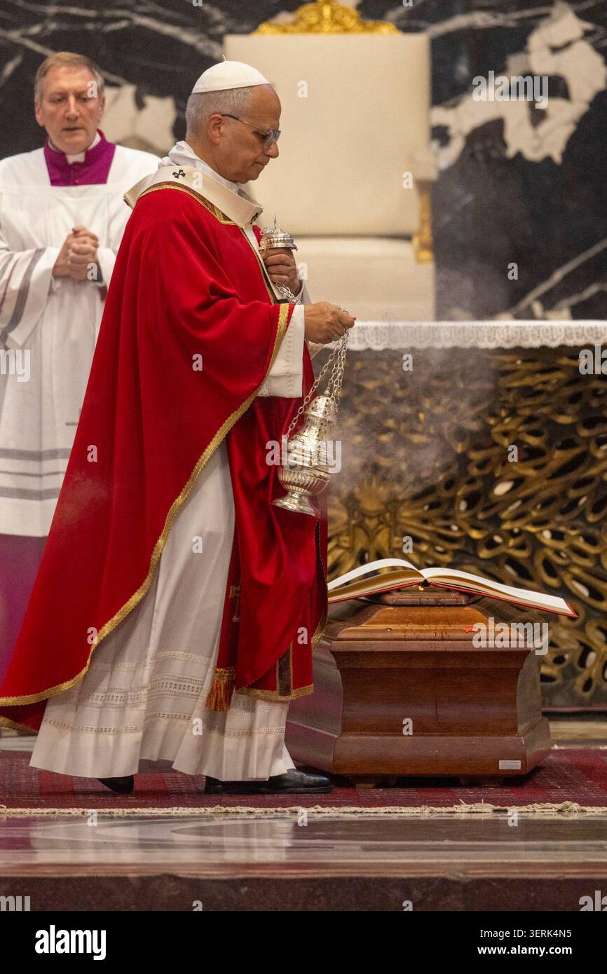 IPA85831984 - Italy, Rome, Vatican, June 18, 2026. Pope Leo XIV attends ...