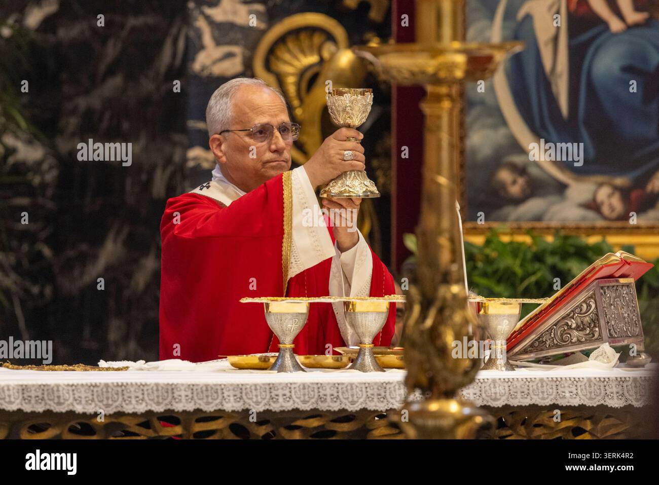 IPA85831960 - Italy, Rome, Vatican, June 18, 2026. Pope Leo XIV attends ...
