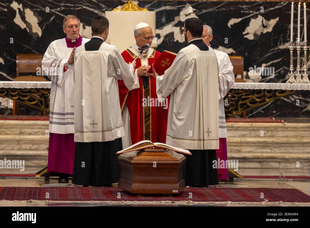 IPA85831974 - Italy, Rome, Vatican, June 18, 2026. Pope Leo XIV attends ...
