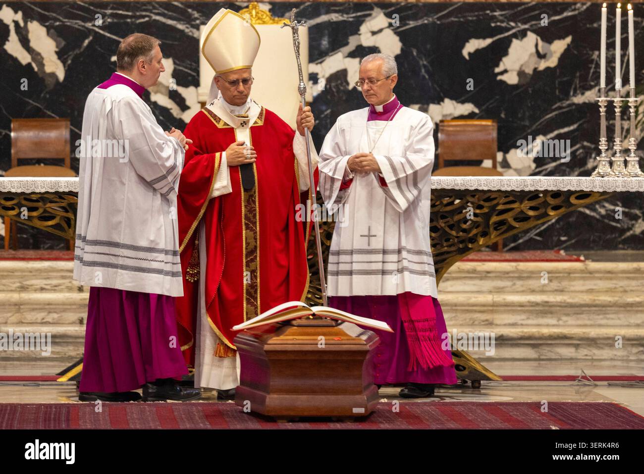 IPA85831973 - Italy, Rome, Vatican, June 18, 2026. Pope Leo XIV attends ...