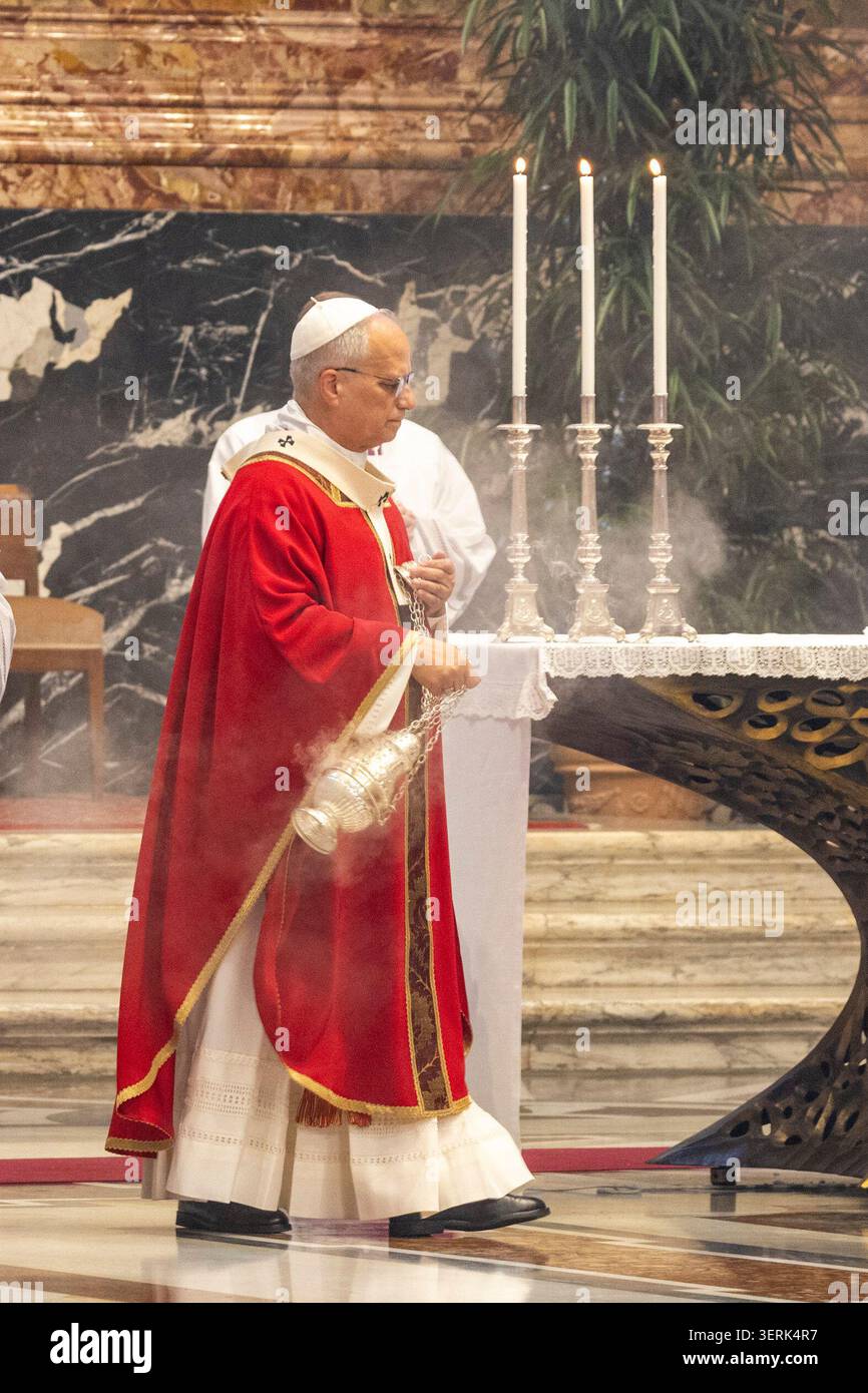 IPA85831957 - Italy, Rome, Vatican, June 18, 2026. Pope Leo XIV attends ...