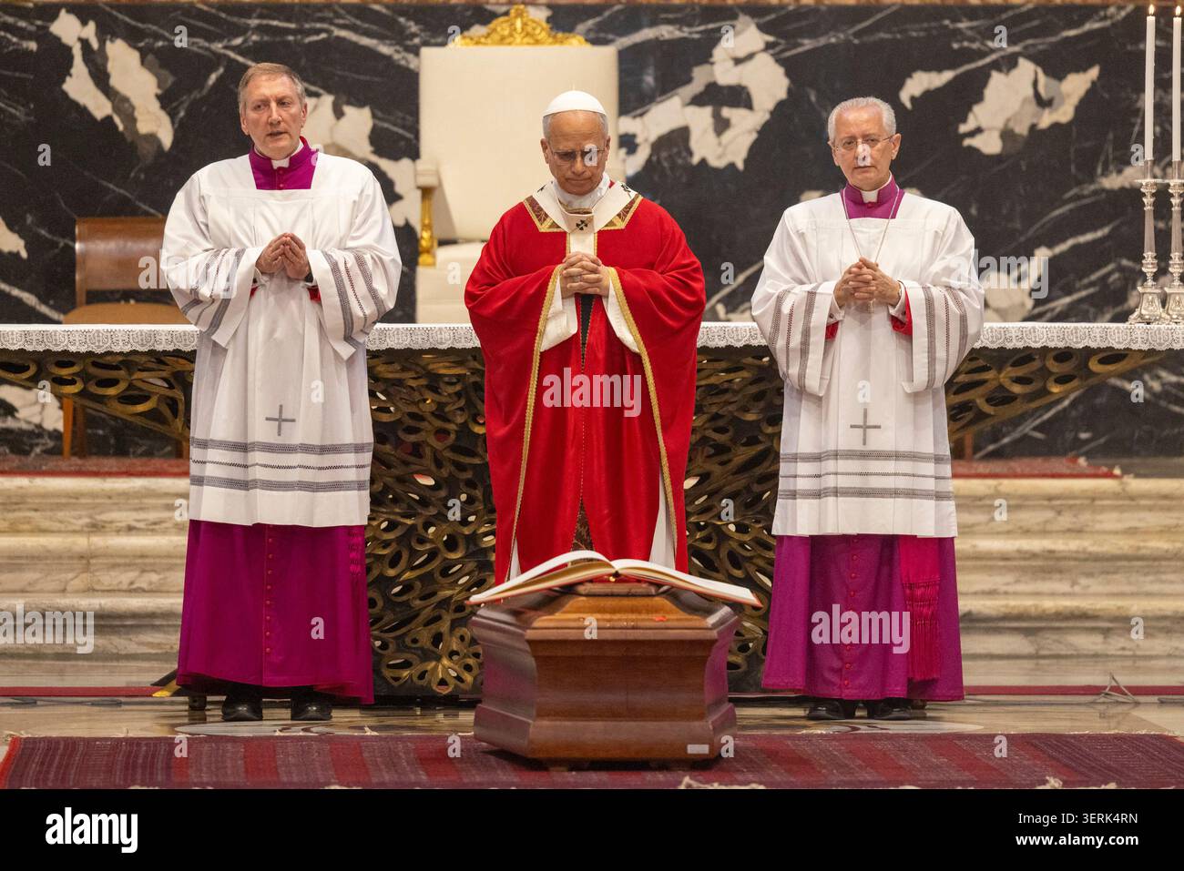 IPA85831986 - Italy, Rome, Vatican, June 18, 2026. Pope Leo XIV attends ...