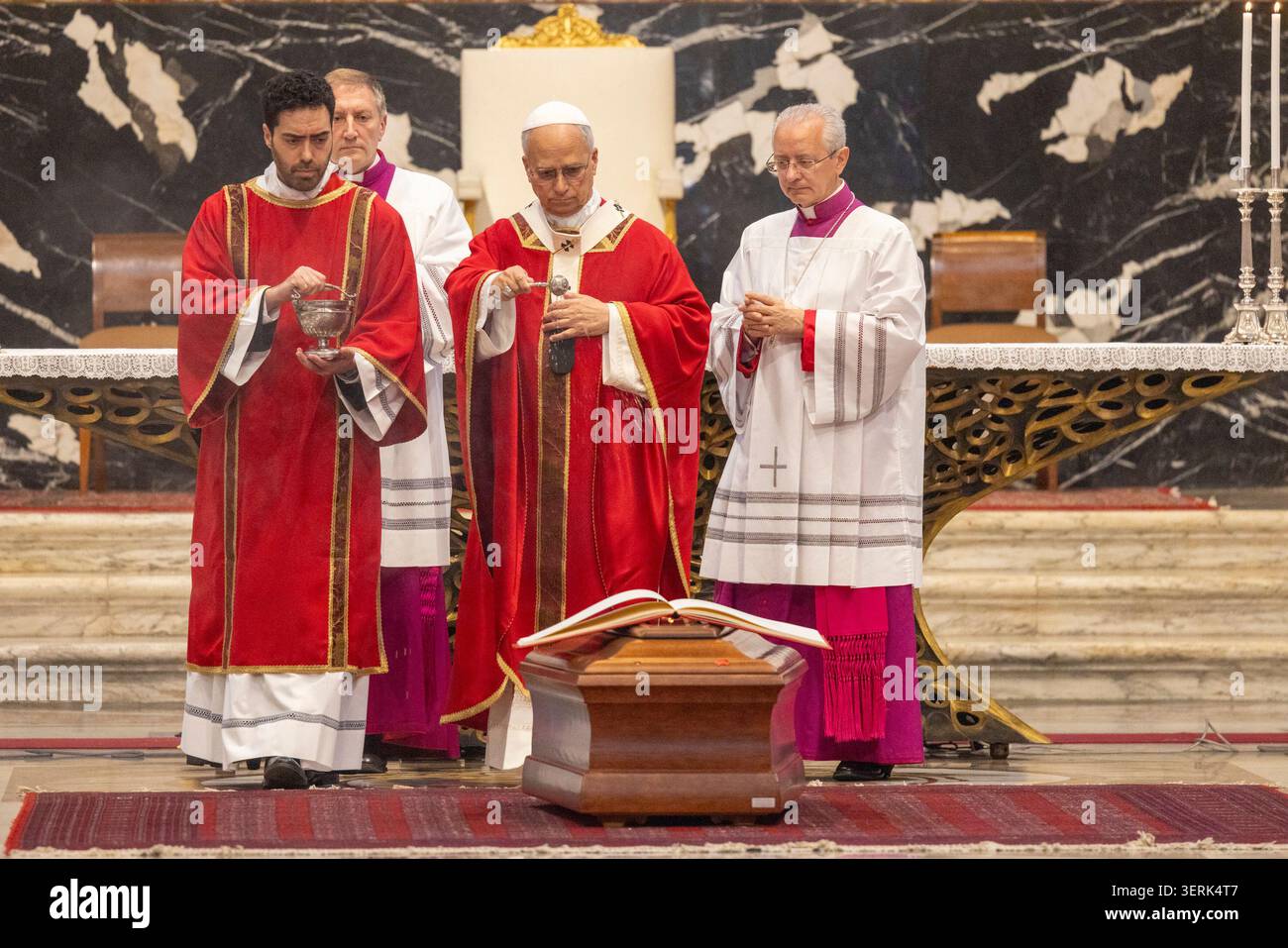 IPA85831975 - Italy, Rome, Vatican, June 18, 2026. Pope Leo XIV attends ...