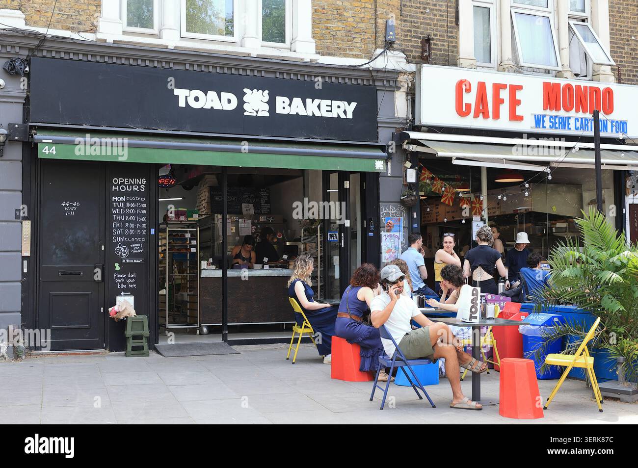 Hip Camberwell Toad Bakery, very popular with creative flavour combos ...