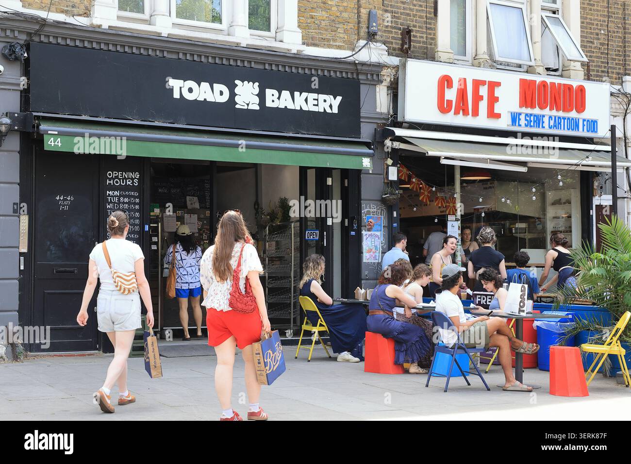 Hip Camberwell Toad Bakery, very popular with creative flavour combos ...