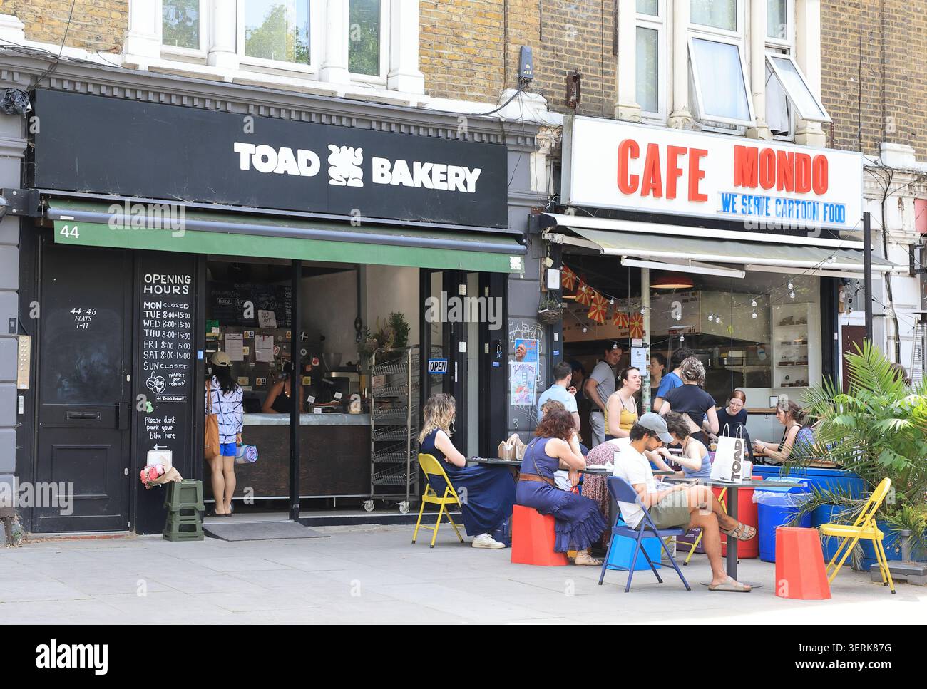 Hip Camberwell Toad Bakery, very popular with creative flavour combos ...
