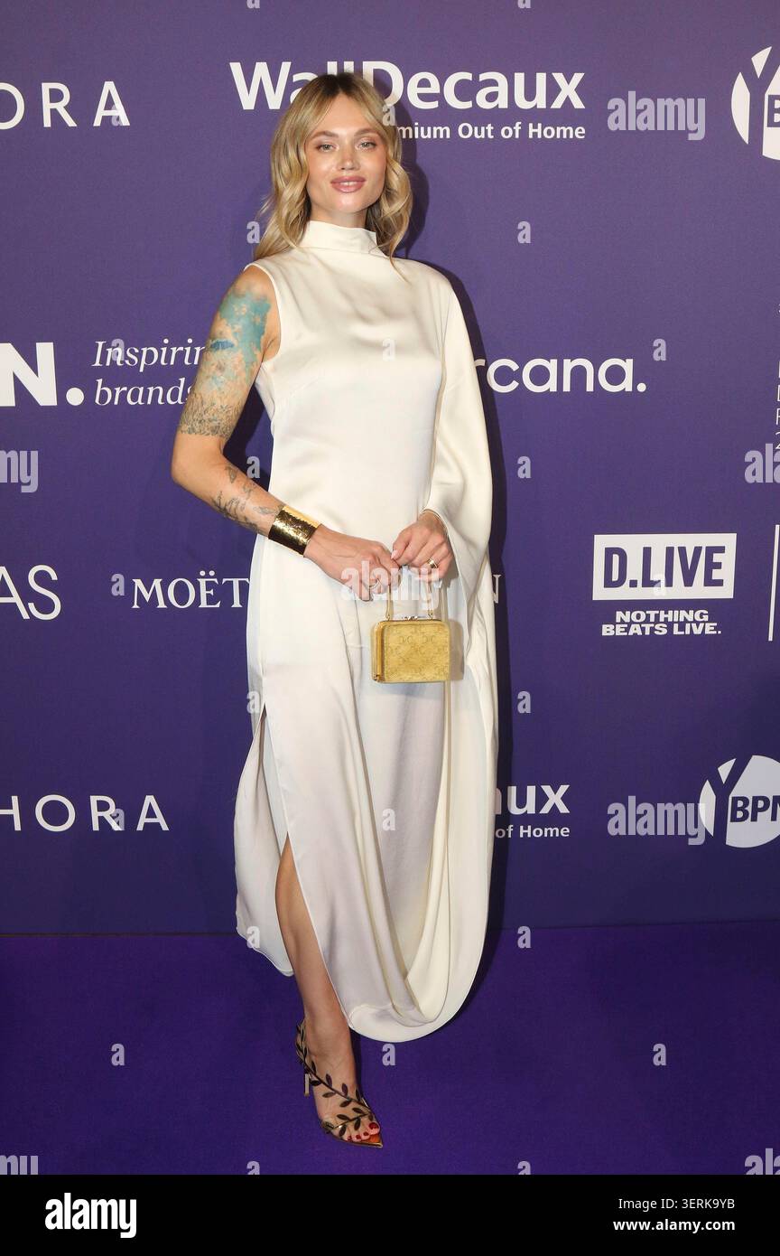 Olga L?ffler at the award ceremony of the German Perfume Award ...