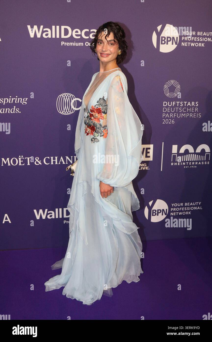 Sarah Posch at the award ceremony of the German Perfume Award Duftstars ...