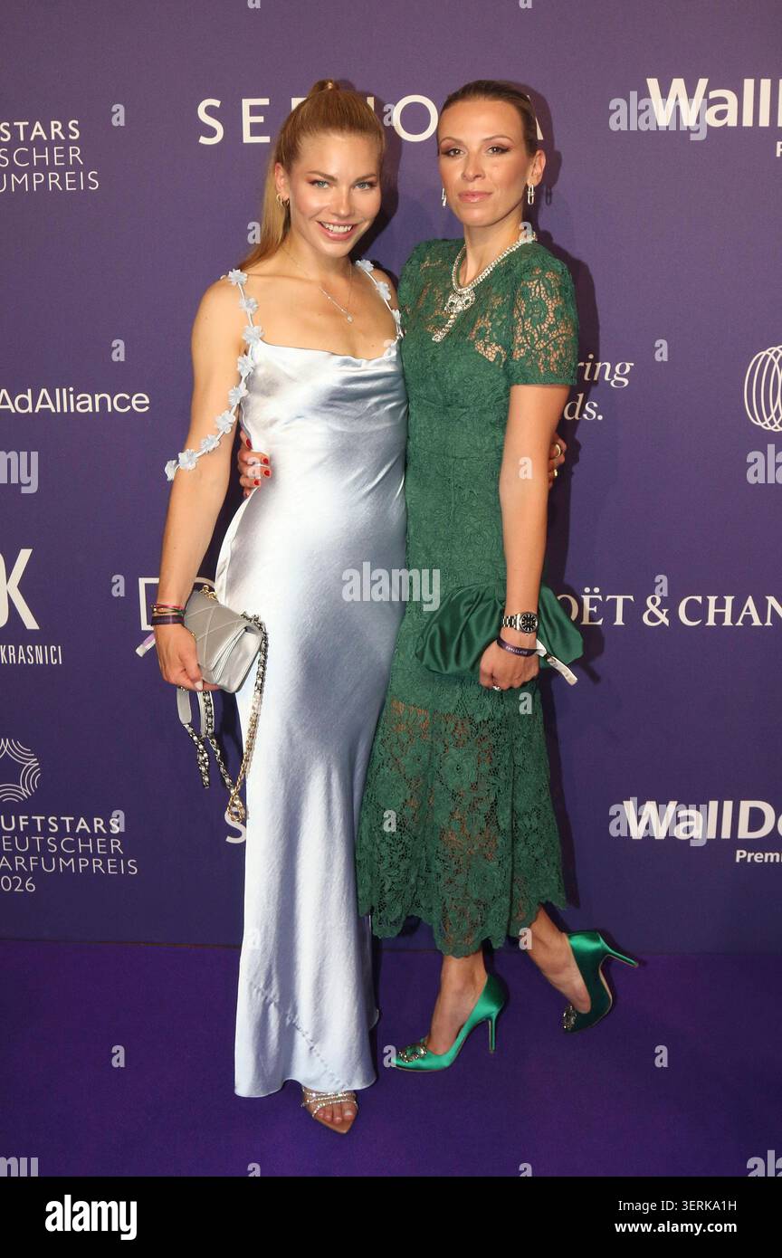Nena Brockhaus and guest at the award ceremony of the German Perfume ...
