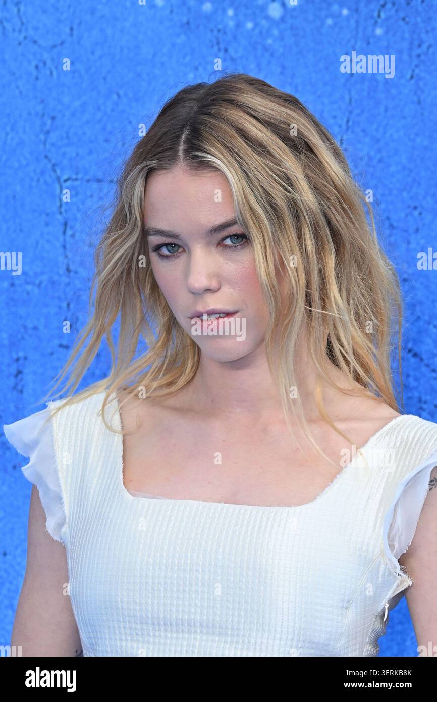 Milly Alcock walks the red carpet.Credit: Nils Jorgensen/Alamy Live ...