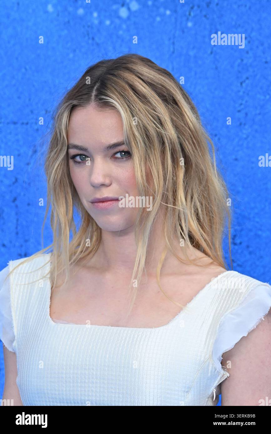 Milly Alcock walks the red carpet.Credit: Nils Jorgensen/Alamy Live ...