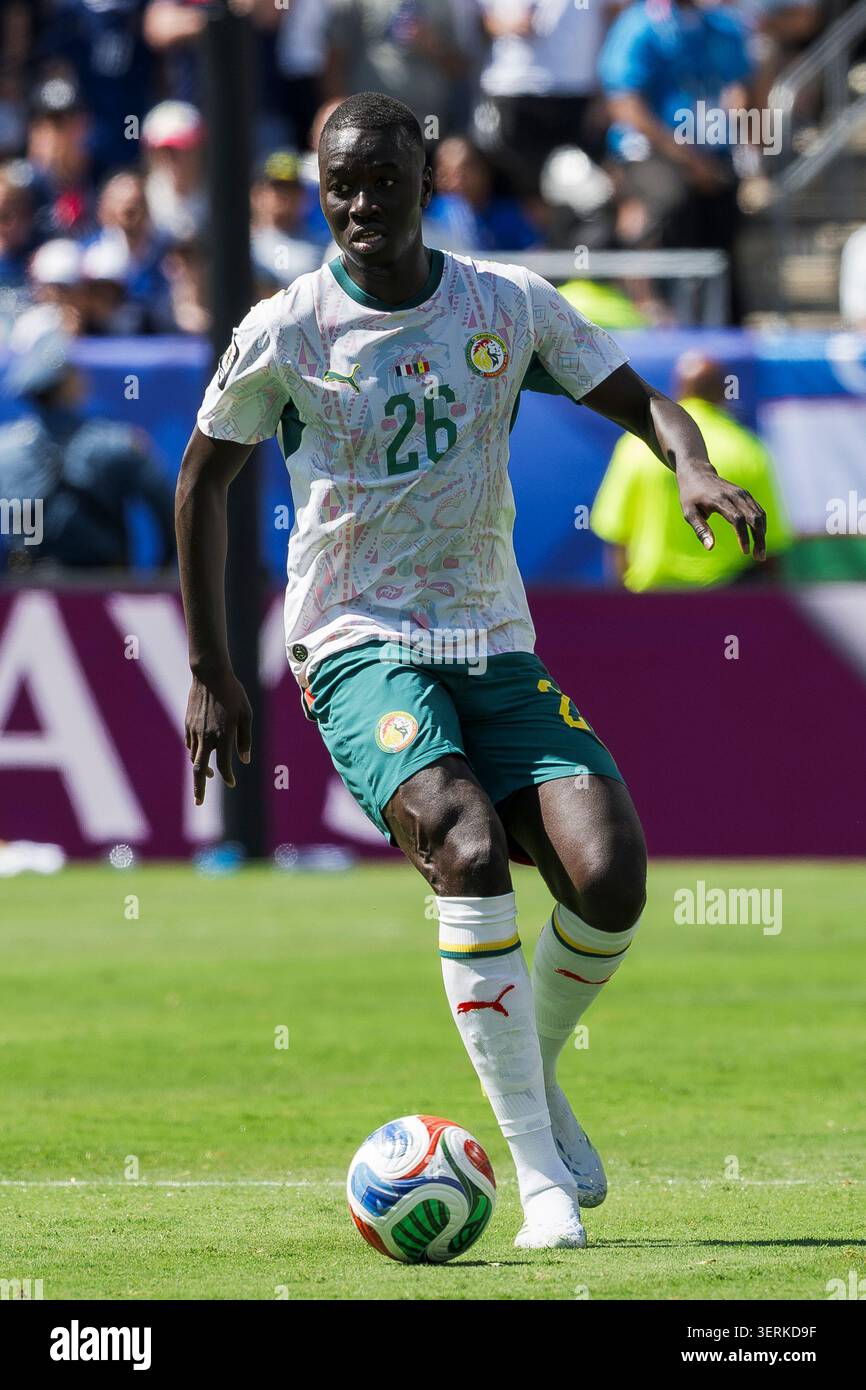 Pape Gueye of Senegal in action during the FIFA World Cup 2026 Group I ...