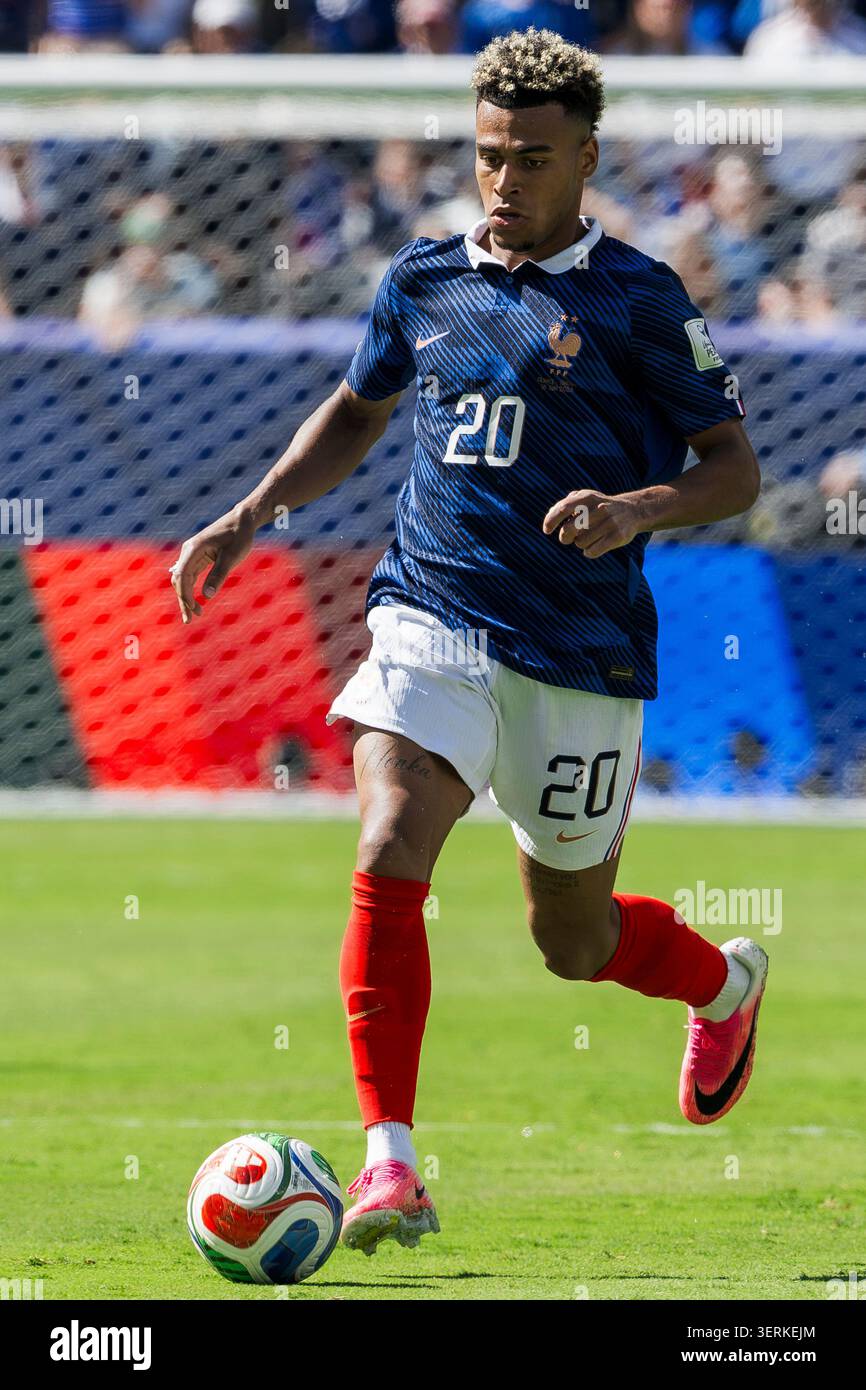 Desire Doue of France in action during the FIFA World Cup 2026 Group I ...