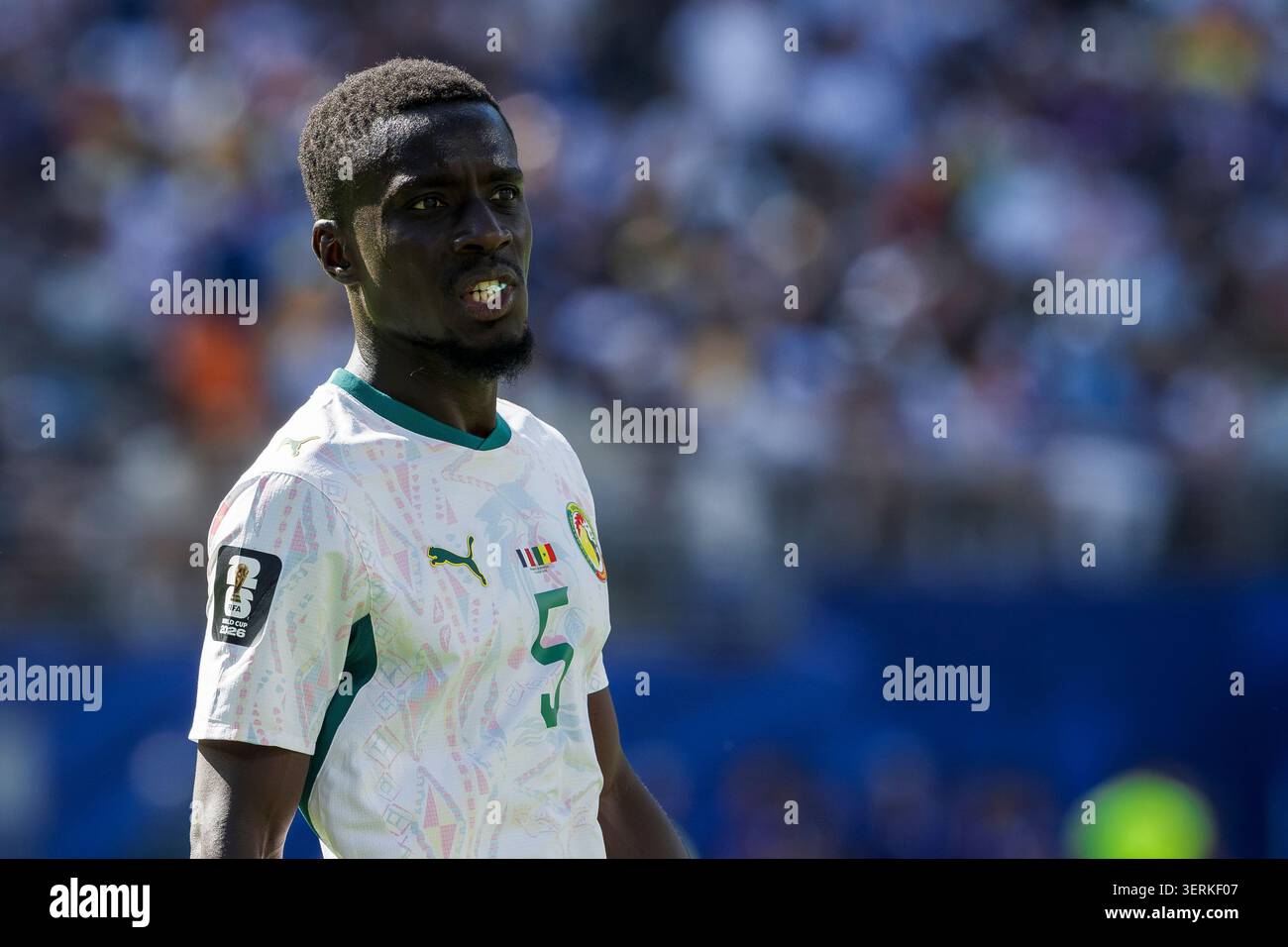 Idrissa Gana Gueye of Senegal looks on during the FIFA World Cup 2026 ...