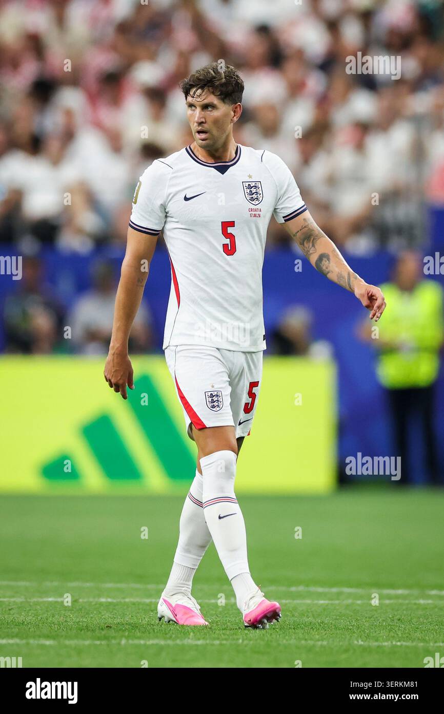 England defender John Stones (5) during the England v Croatia FIFA ...