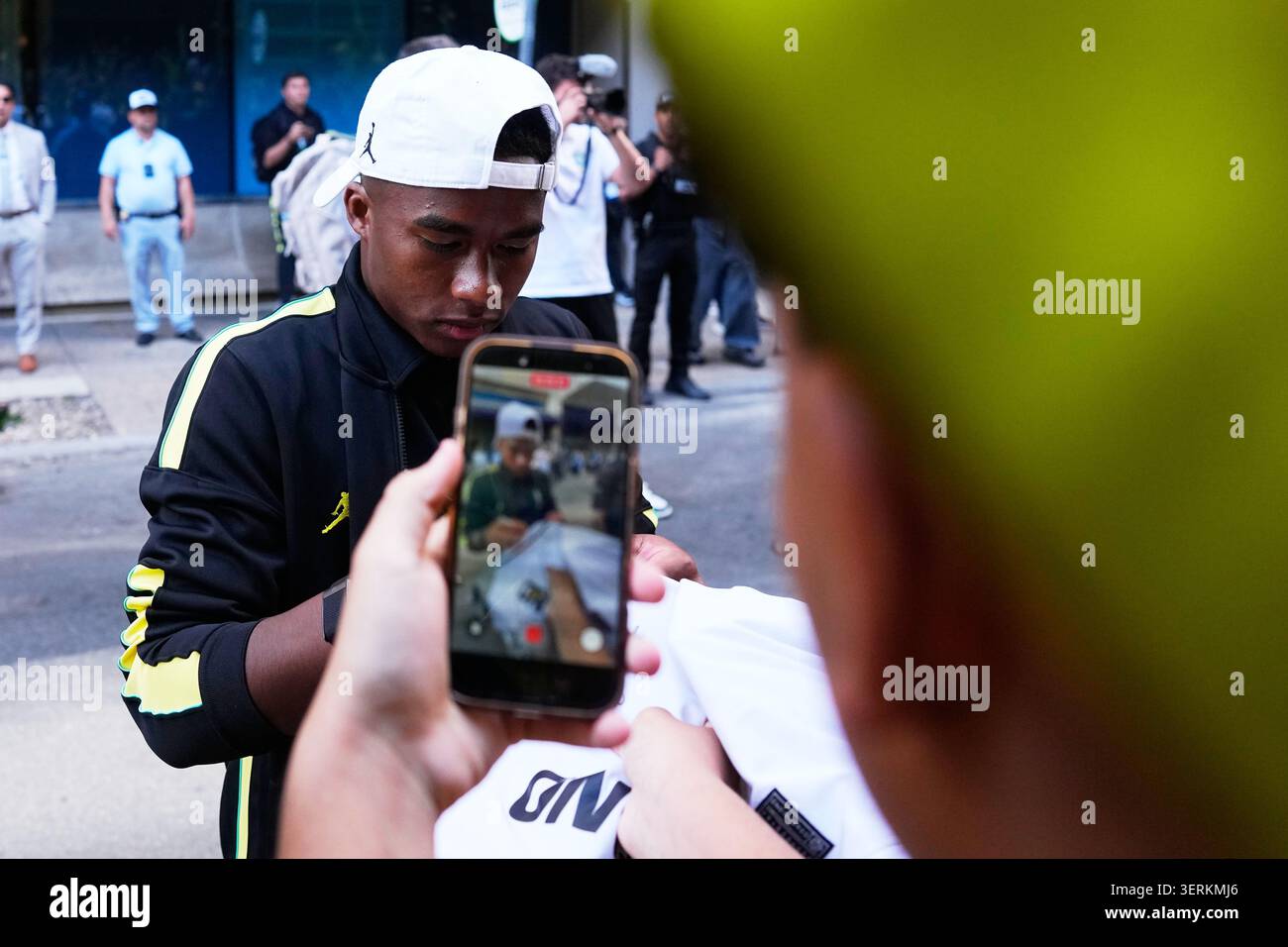Brazil's Endrick meets his fans upon arrival in Philadelphia ahead of ...