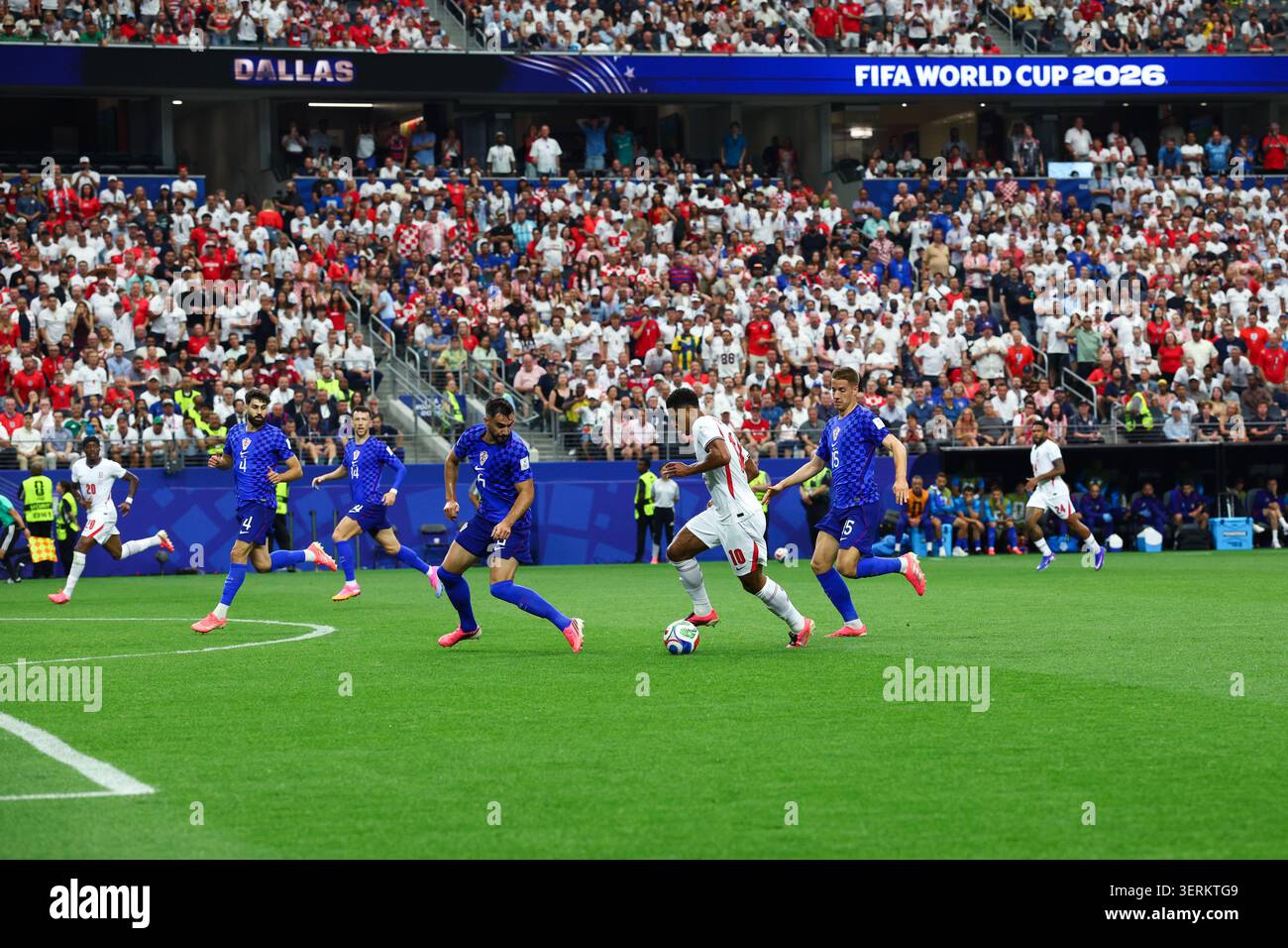 DALLAS, USA - 17th June 2026: Jude Bellingham of England in action ...