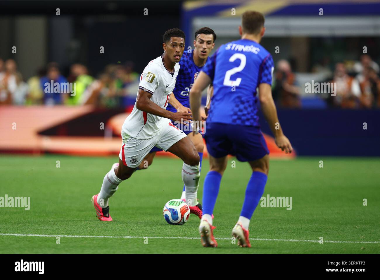 DALLAS, USA - 17th June 2026: Jude Bellingham of England in action ...