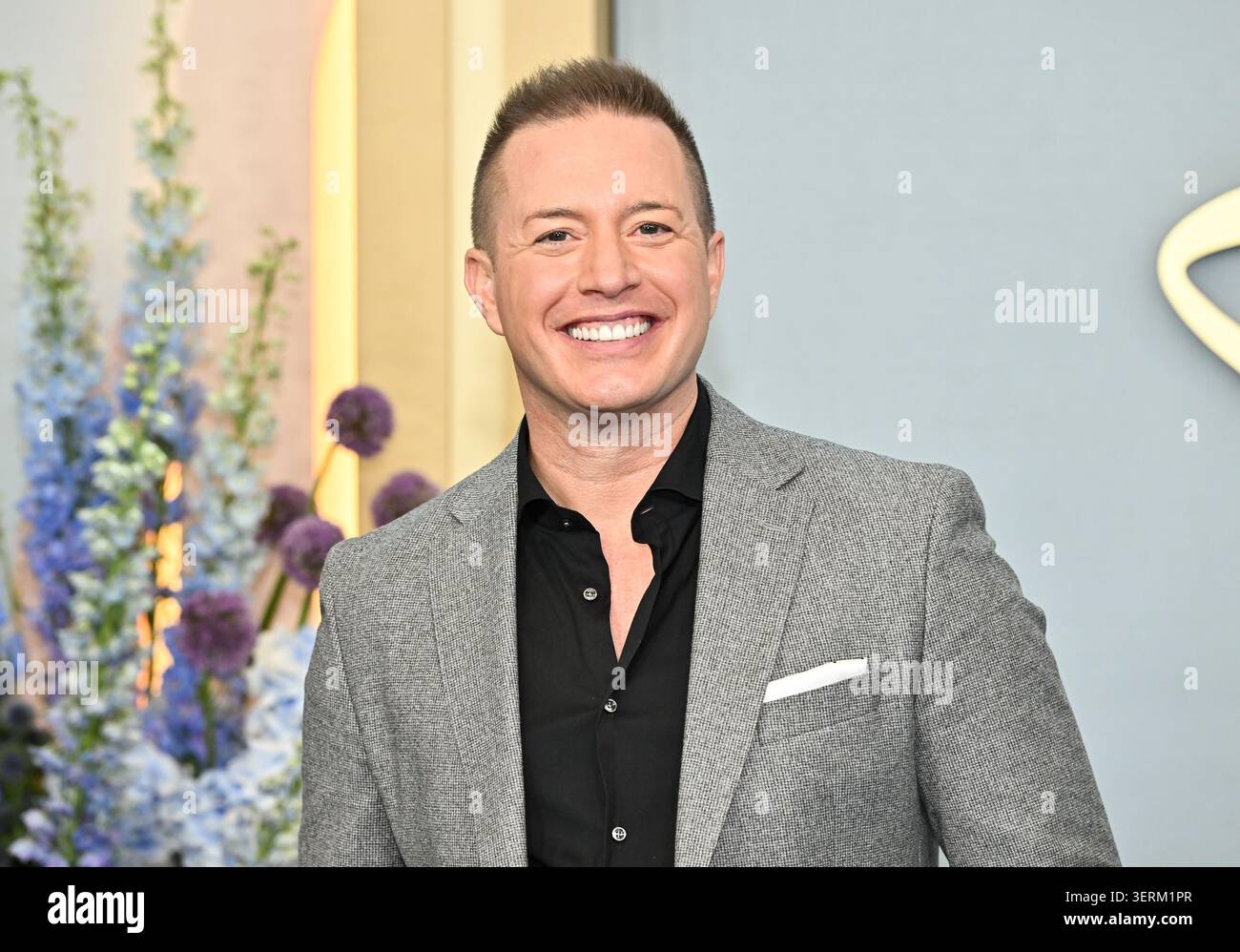 Ryan Field attends the Disney network upfront at North Javits Center on ...