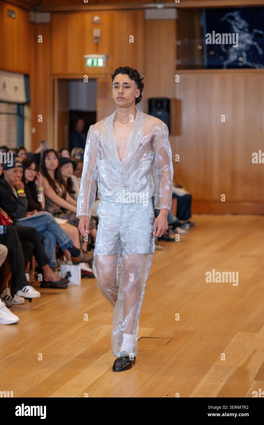 London, UK. 18th March 2026. JCA Academy Graduate Runway Show at ...